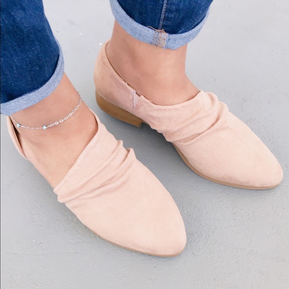 SHOEROOM21 BOITIQUE | Shoes | Hpladies Ruched Almond Toe Half Dorsay ...